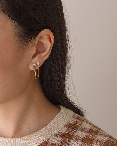 Bar Ear Jackets - Jewels & Aces